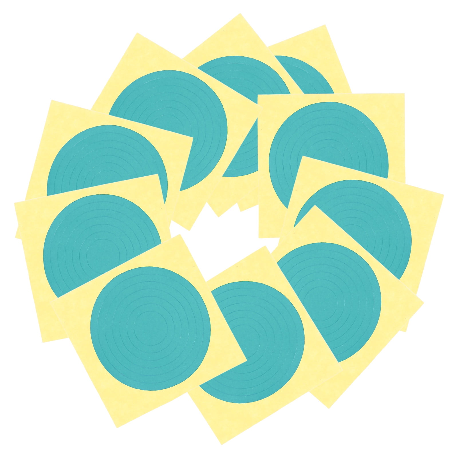 Worgeous 10 Sheets Pressure Gauge Stickers Adhesive Pressure Gauge ...