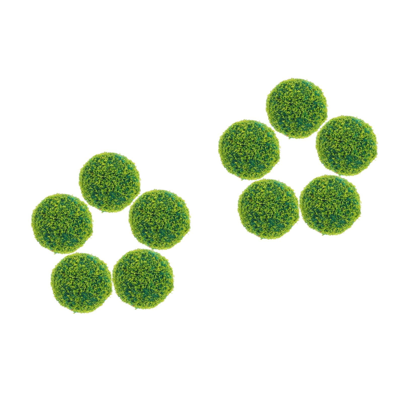 Worgeous 10 pcs Artificial Topiary Balls Miniature Landscape Decoration ...