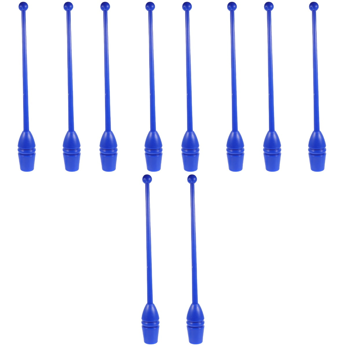 Worgeous 10 pcs Artistic Gymnastic Stick Colored Gymnastics Pole Adult ...