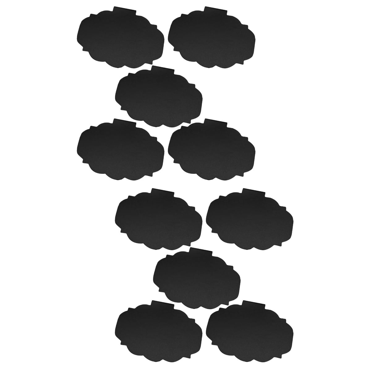 Worgeous 10 pcs Basket Bin Labels Clip On Hanging Bin Clip Label ...