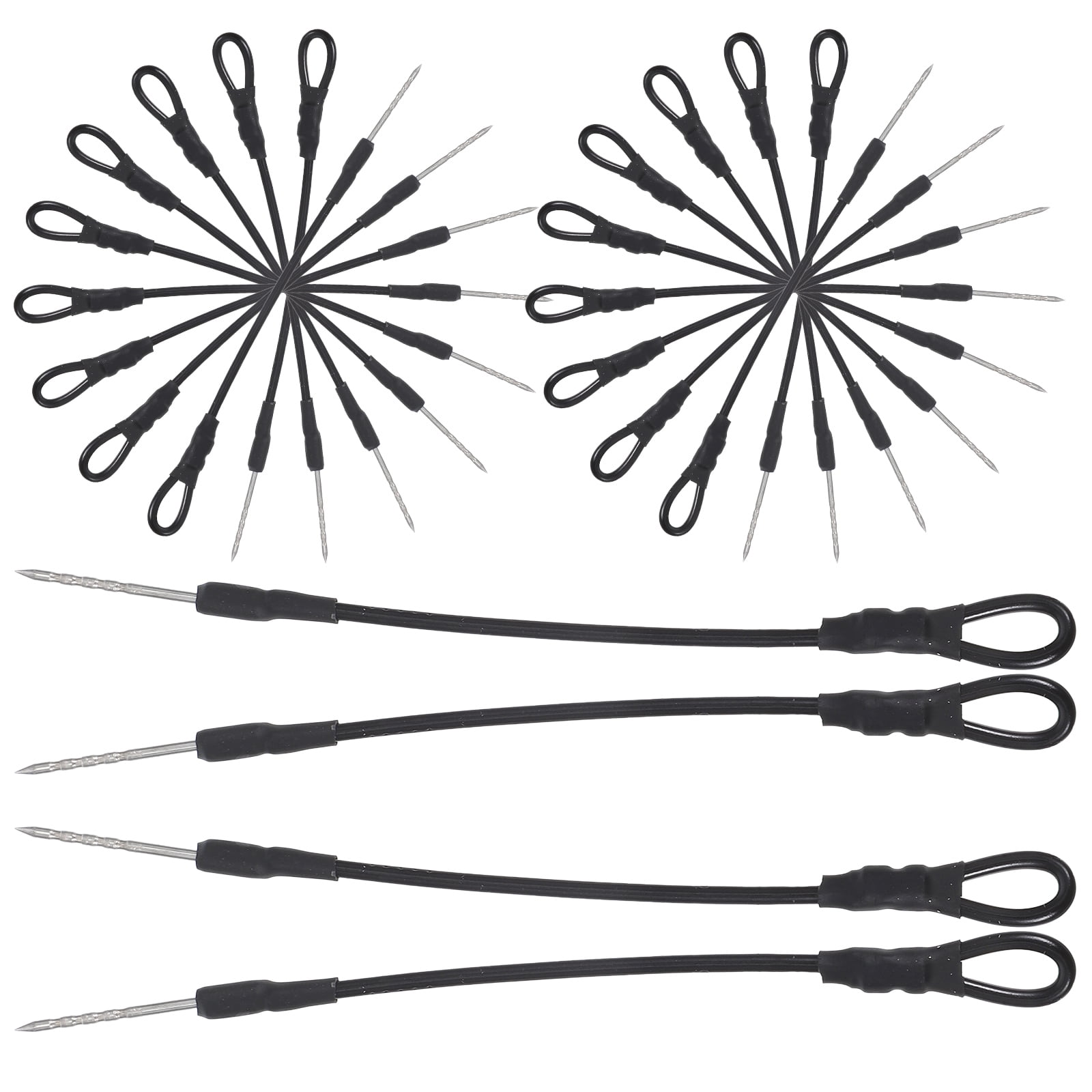 Worgeous 100 Pcs Anti-theft Wire Rope Divider Anti-tamper Tags Shelf ...