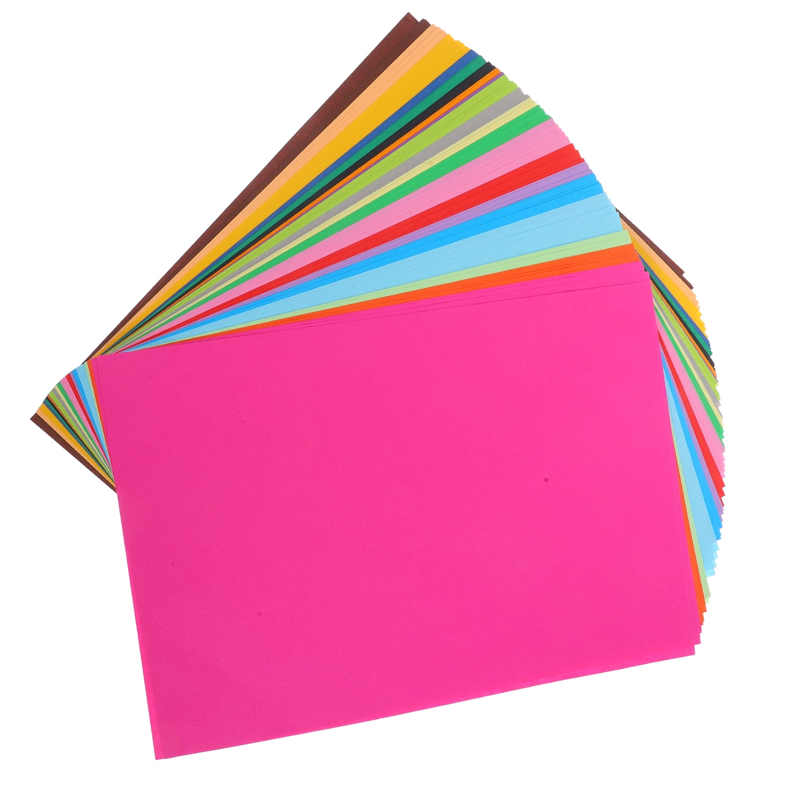 Worgeous 100 Pcs Color Card Paper Thousand Crane Cut Child - Walmart.com