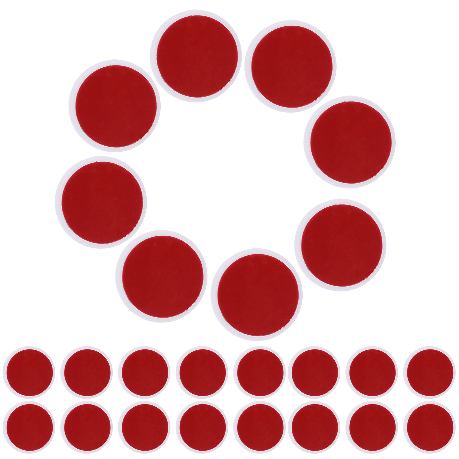 Worgeous 100 Pcs Double Sided Tape Advertising Hanging Flag Ear ...