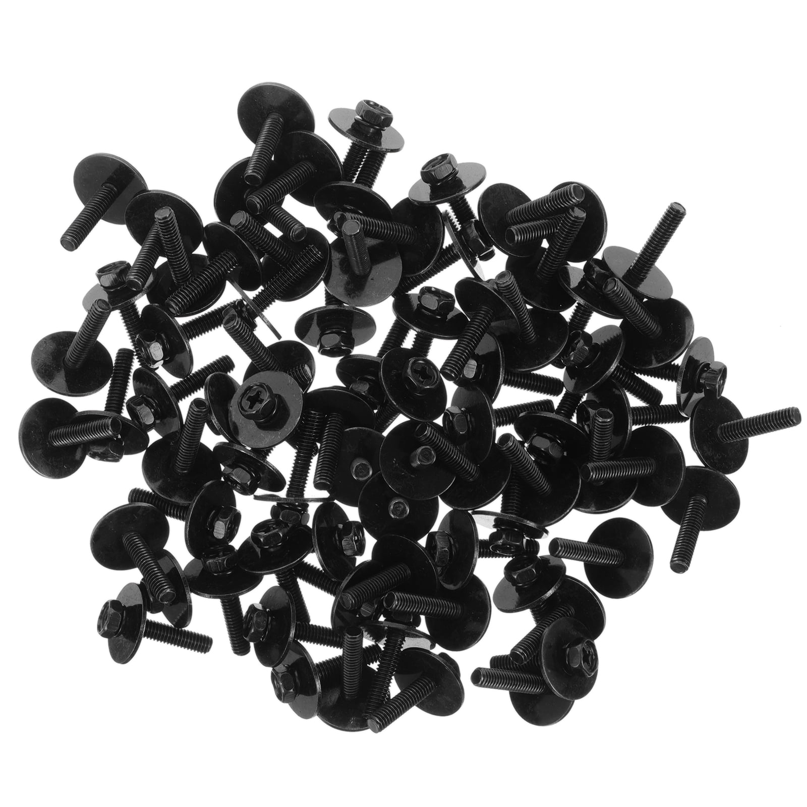 Worgeous 100 Pcs Drum Tom Mount Screws Pool Wrench Drum Lug Screws 2 ...