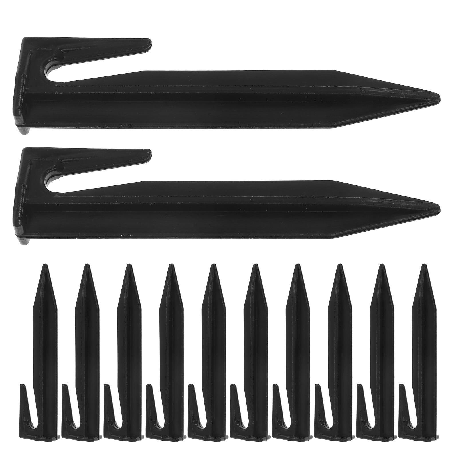 Worgeous 100 Pcs Garden Lawn Mower Peg Stakes Straw Can Pad Universal ...