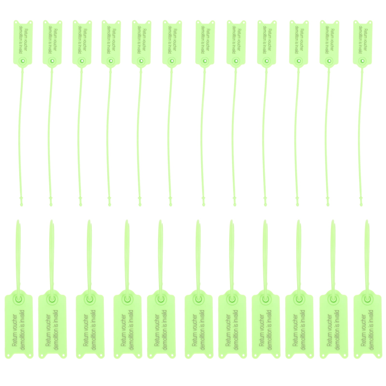 Worgeous 100 Pcs Product Label Cable Ties Securing Network Cables ...