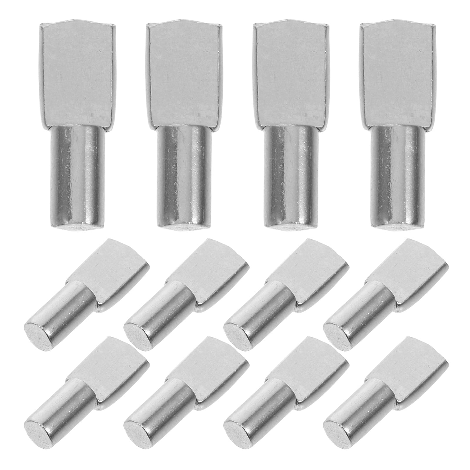 SEWCHICS Furniture Shelf Fixing Pegs Silver 5mm Thick Stainless Steel ...