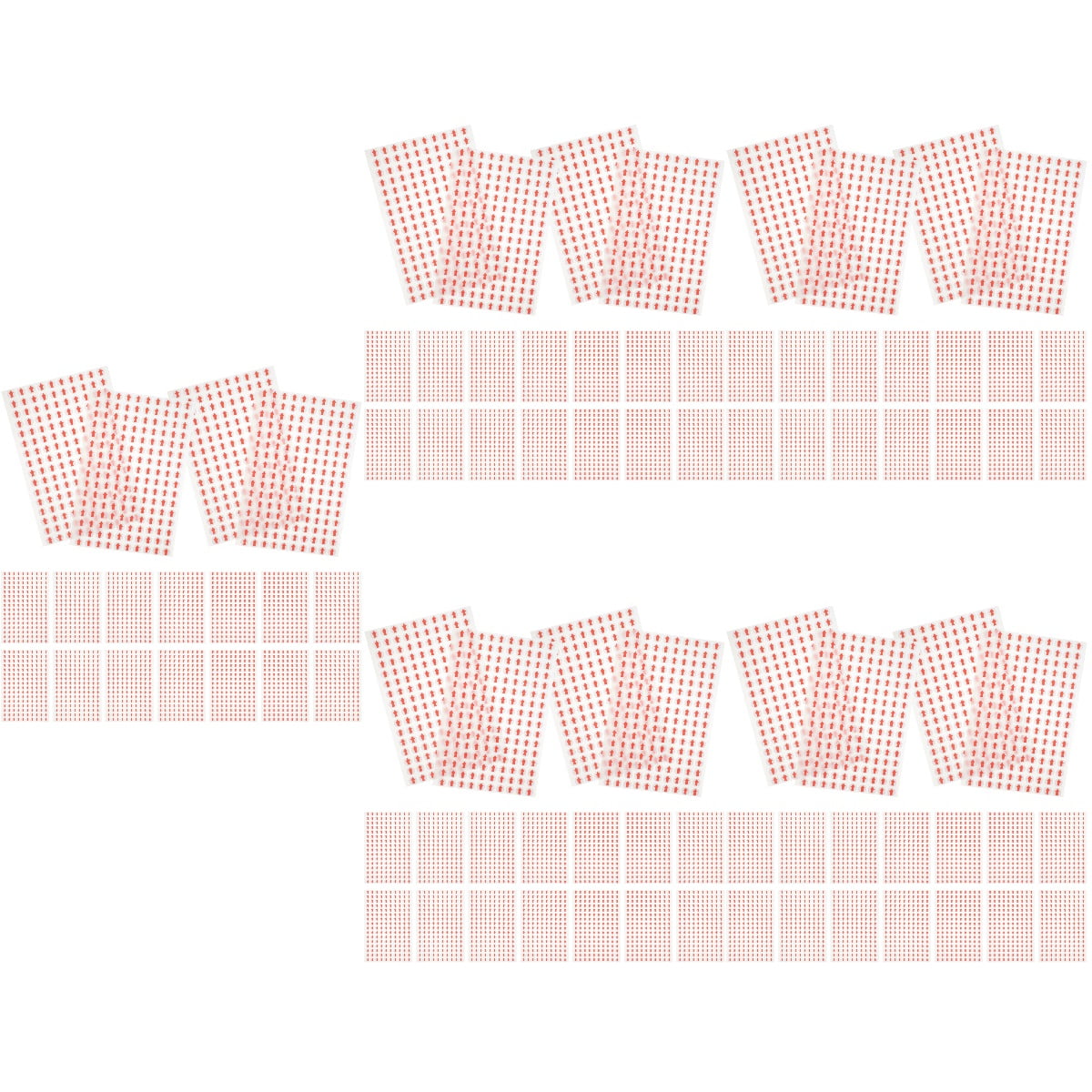 Worgeous 100 Sheets Arrow Stickers Directional Arrow Signs Direction ...