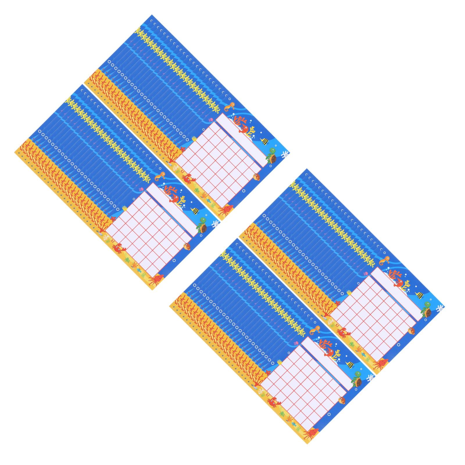 Worgeous 100 Sheets Charts For Kids Star Charts For Kids Behavior ...