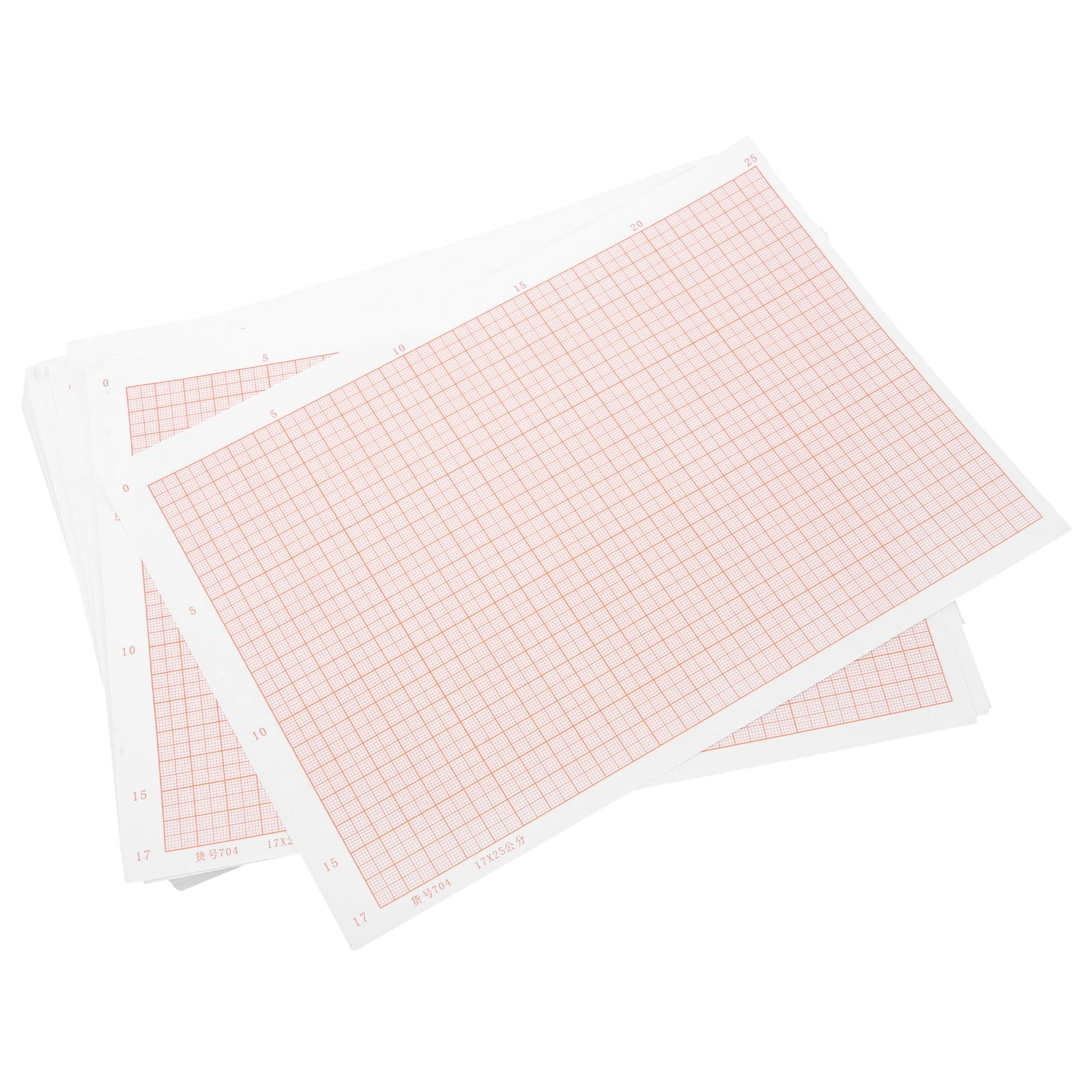 Worgeous 100 Sheets Coordinate Grid Paper Math Drawing Graph Student ...