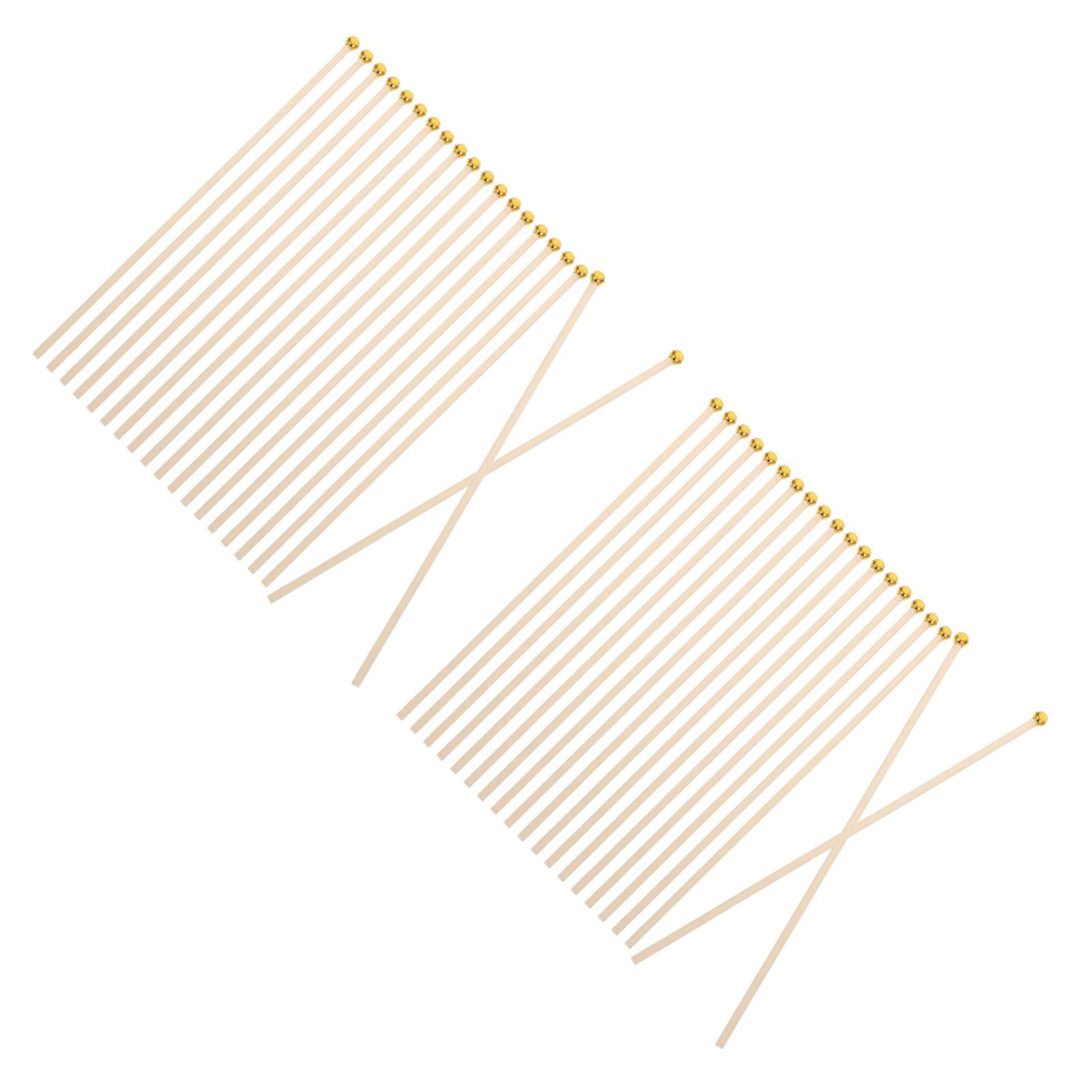 Worgeous 100 pcs Hand Flagpole Small Flag Pole Flagpoles DIY Flag ...