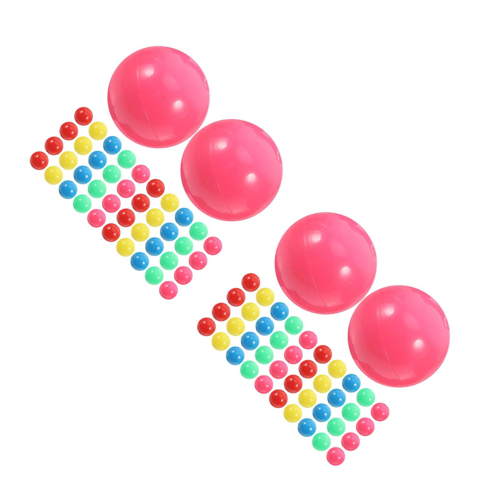 WHAMVOX HOMEMAXS 100 pcs 2cm Colored Plastic Balls for Ball Pit Baby ...
