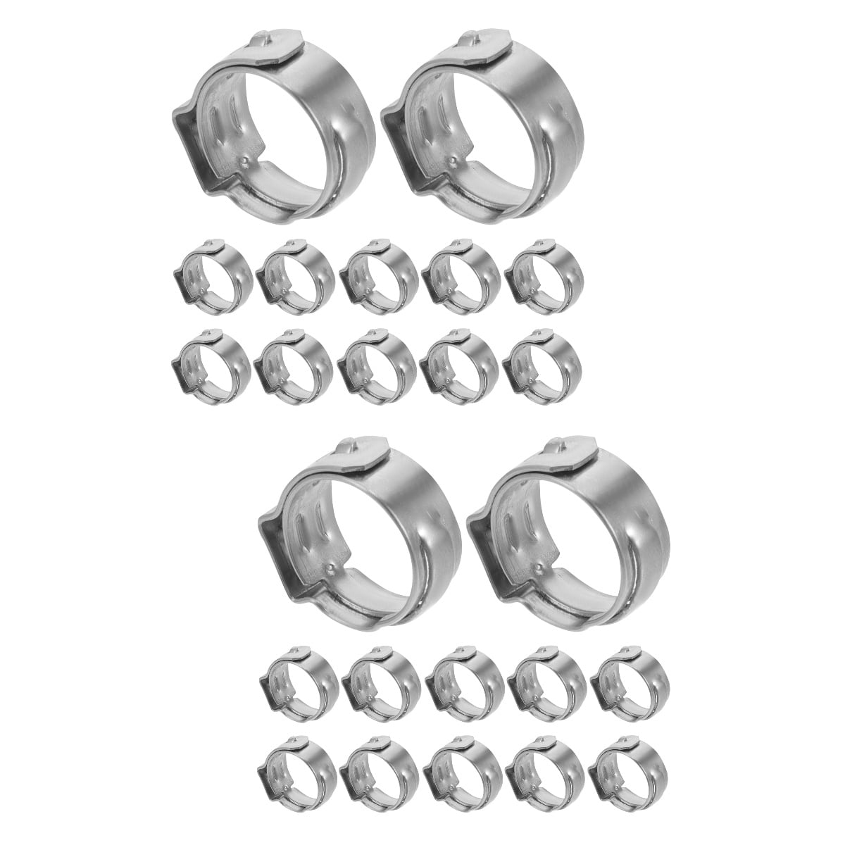 Worgeous 100 pcs Pex Crimp Pex Rings Pex Tubing Clips Pex Pinch Clamp ...