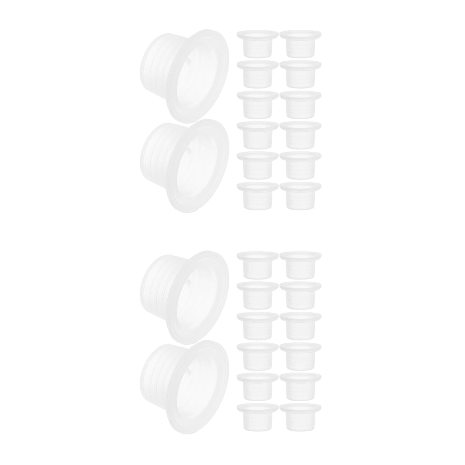 Worgeous 100 pcs Shower Seal Rubber Silicone Gasket Garden Hose Washers ...