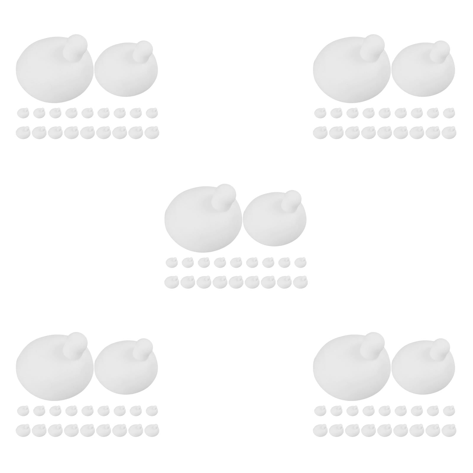 Worgeous 100 pcs Silicone Bubbles For Diy Doll Accessories Diy Squeeze ...