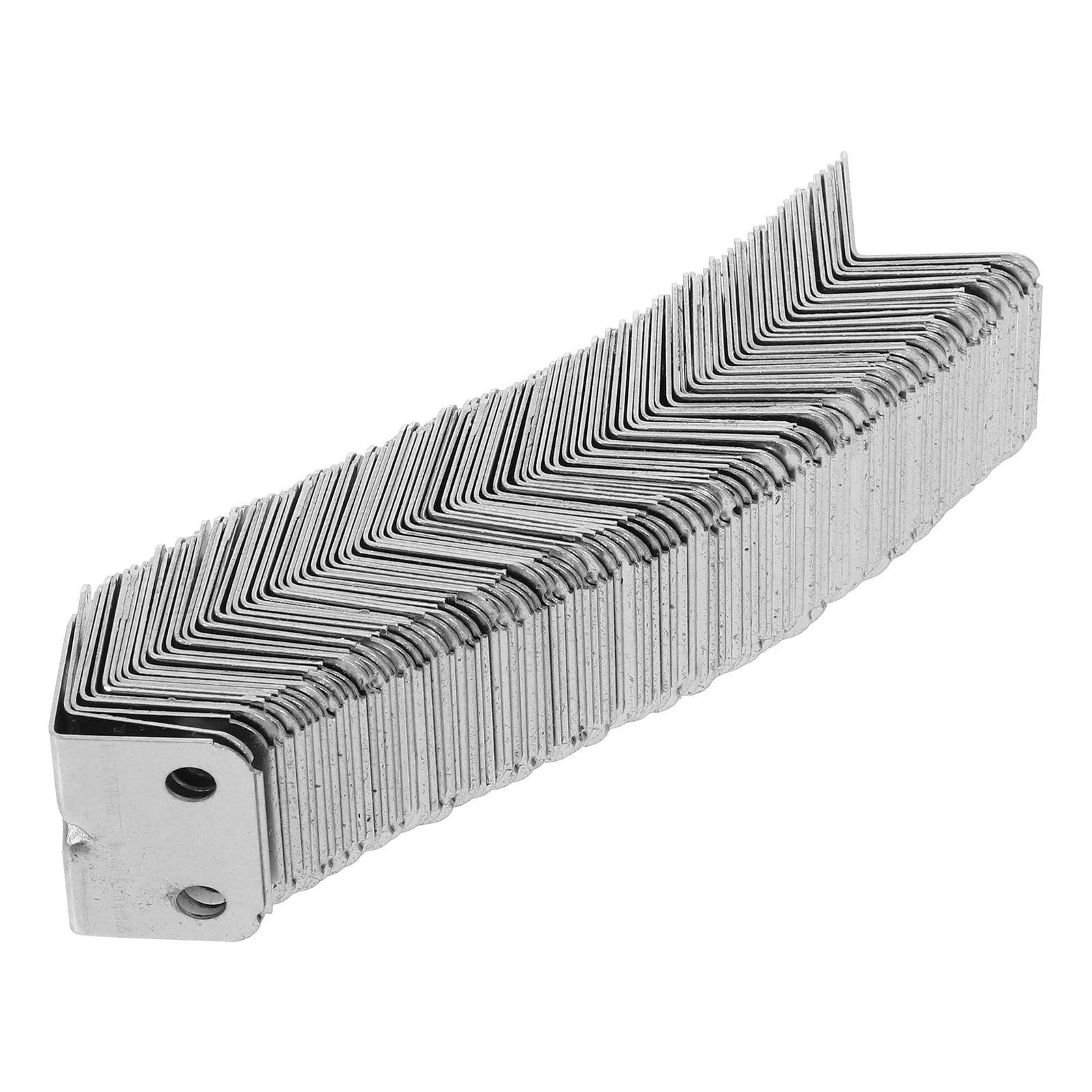 Worgeous 100PCS Metal Corner Braces Heavy Duty 90 Degree Internal Angle ...