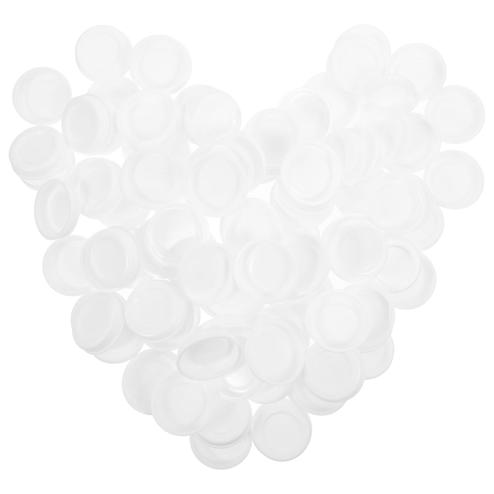 Worgeous 100Pcs Plastic End Caps for Paper Tubes Cardboard Tubes Caps ...