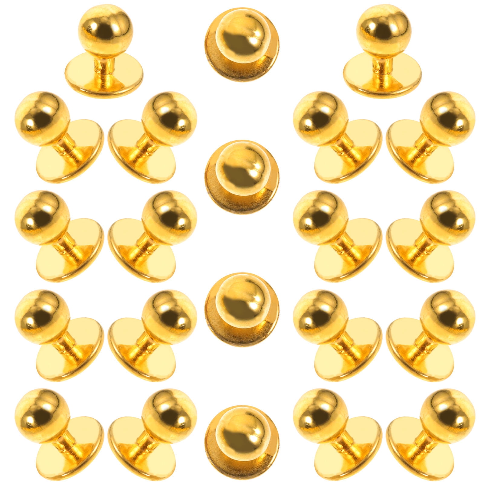 Worgeous 100Pcs Round Sewing Buttons for Chefs and Handicraft ...