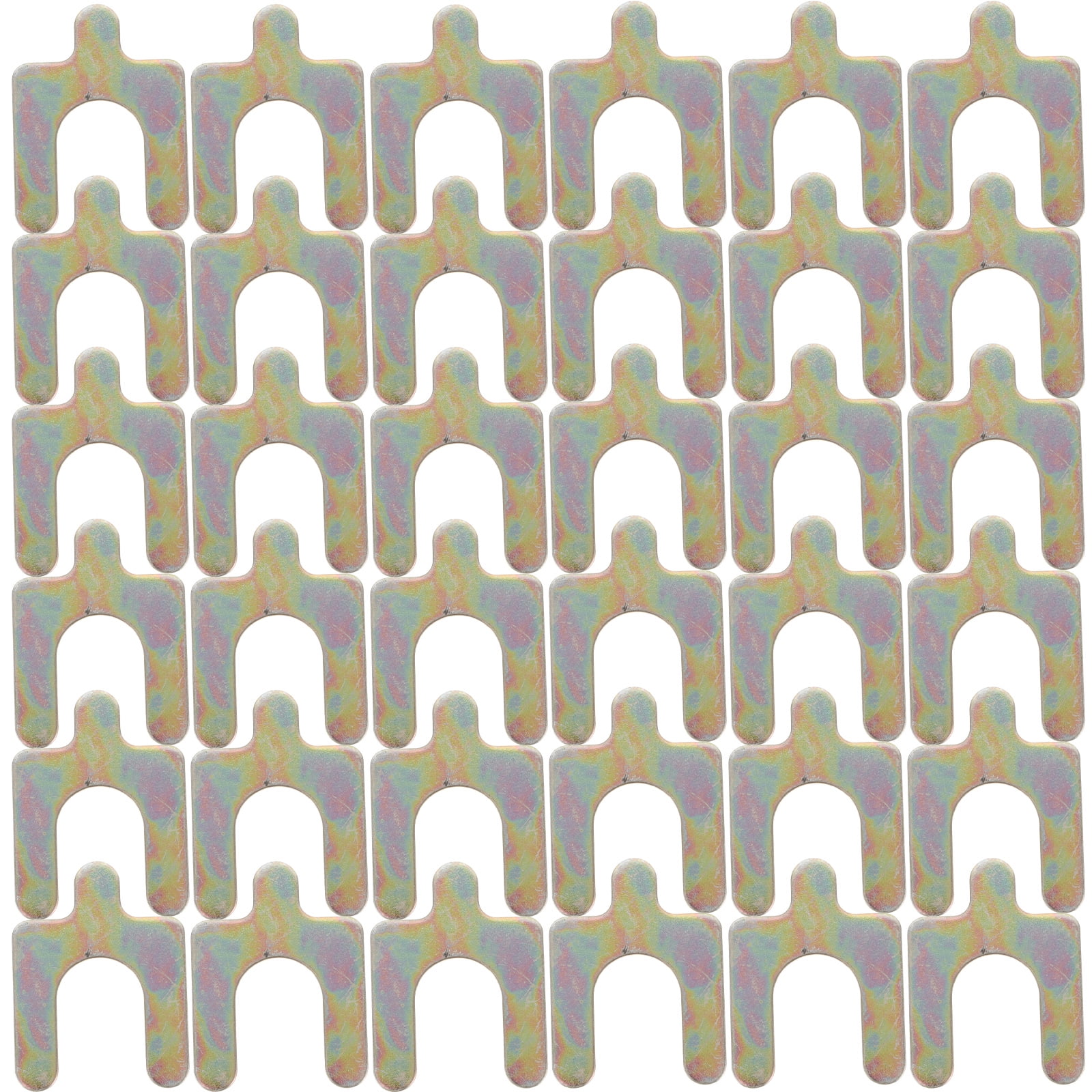 Worgeous 100pcs Brake Line Clips U Shape Metal Brake Hose Bracket ...