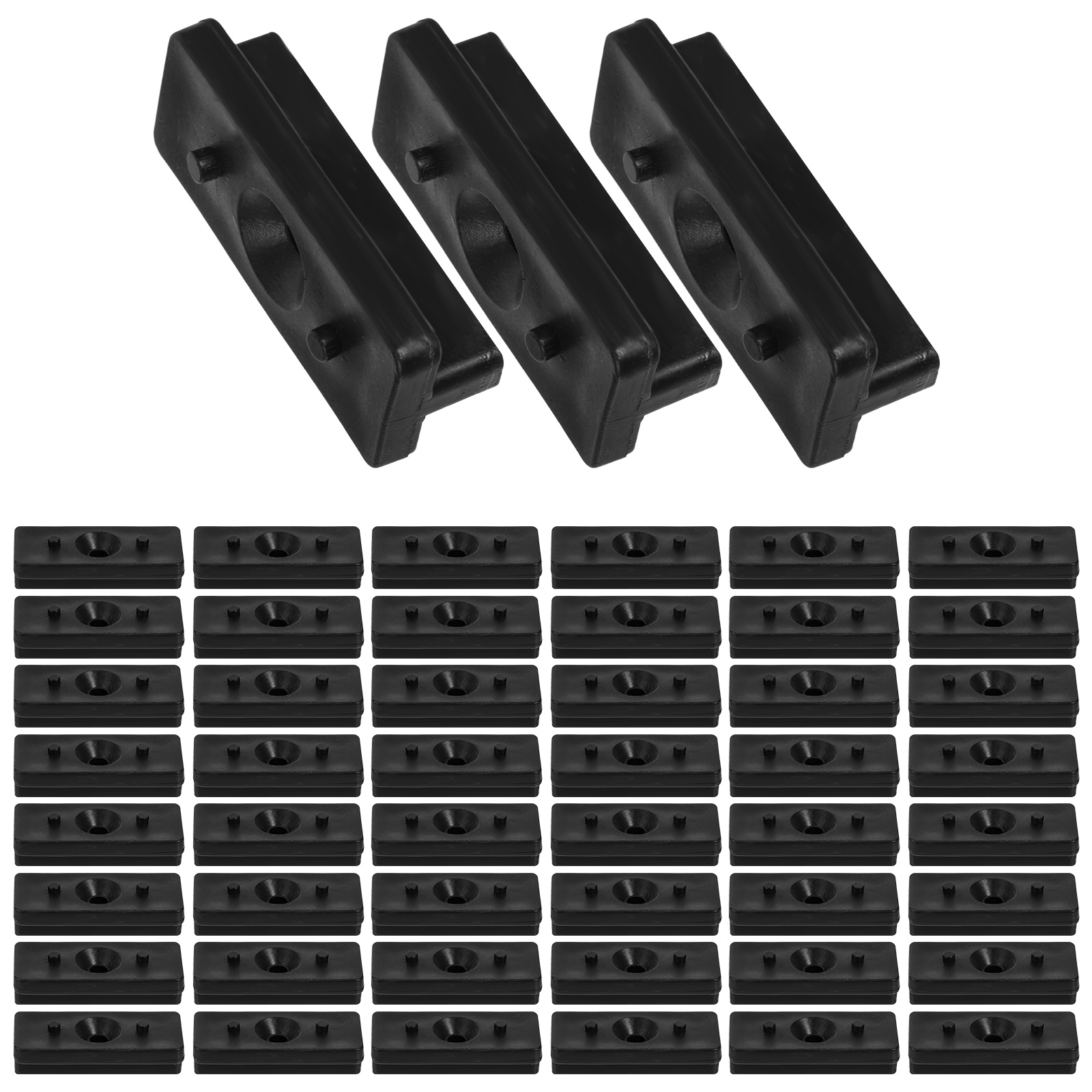 Worgeous 100pcs Deck Fastening System Deck Fastener Decking Hidden ...