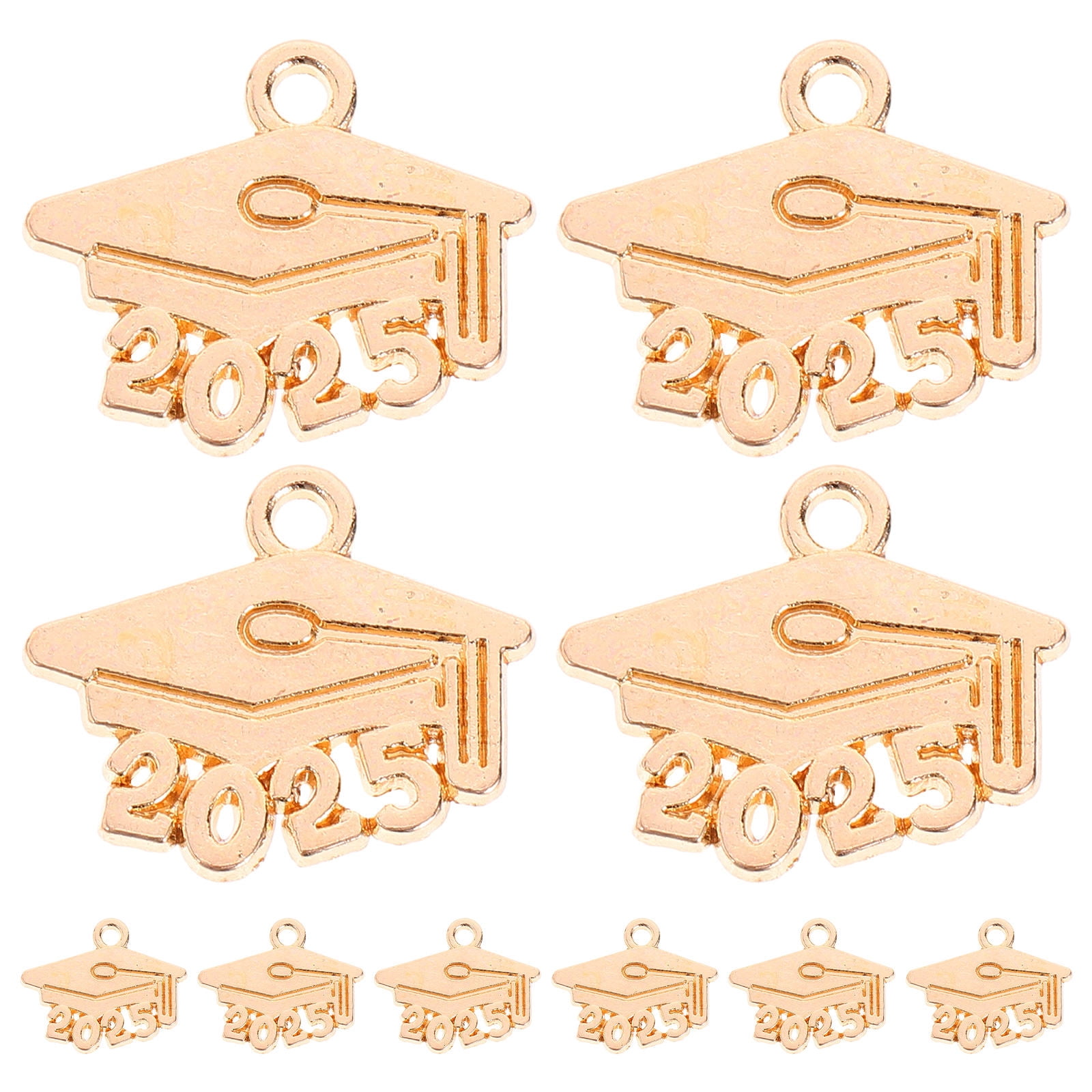 Worgeous 100pcs Diy Graduation Cap Charms For Class Of 2025 Alloy ...