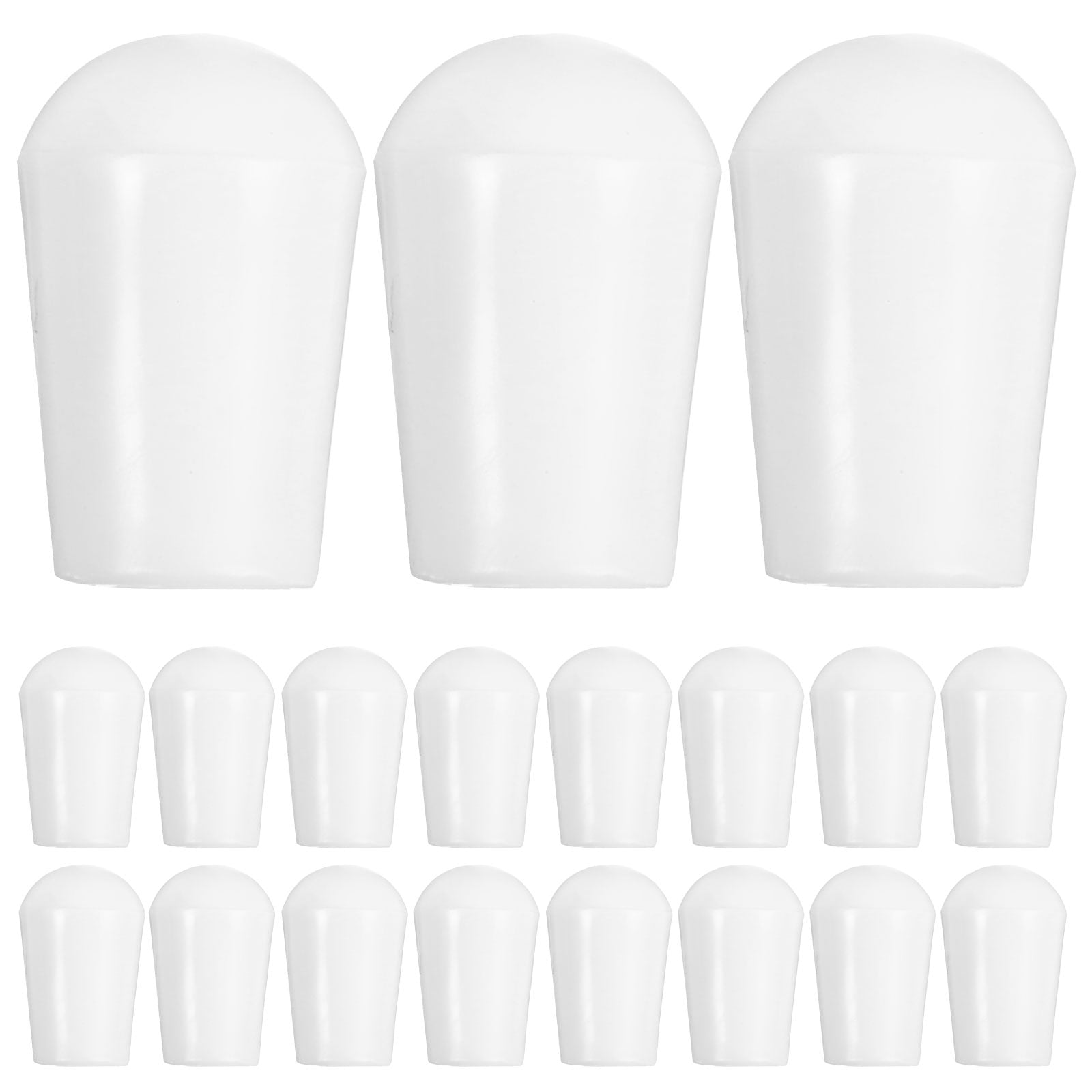 Worgeous 100pcs Hanger End Caps Hook Thread Protectors End Cap Covers ...