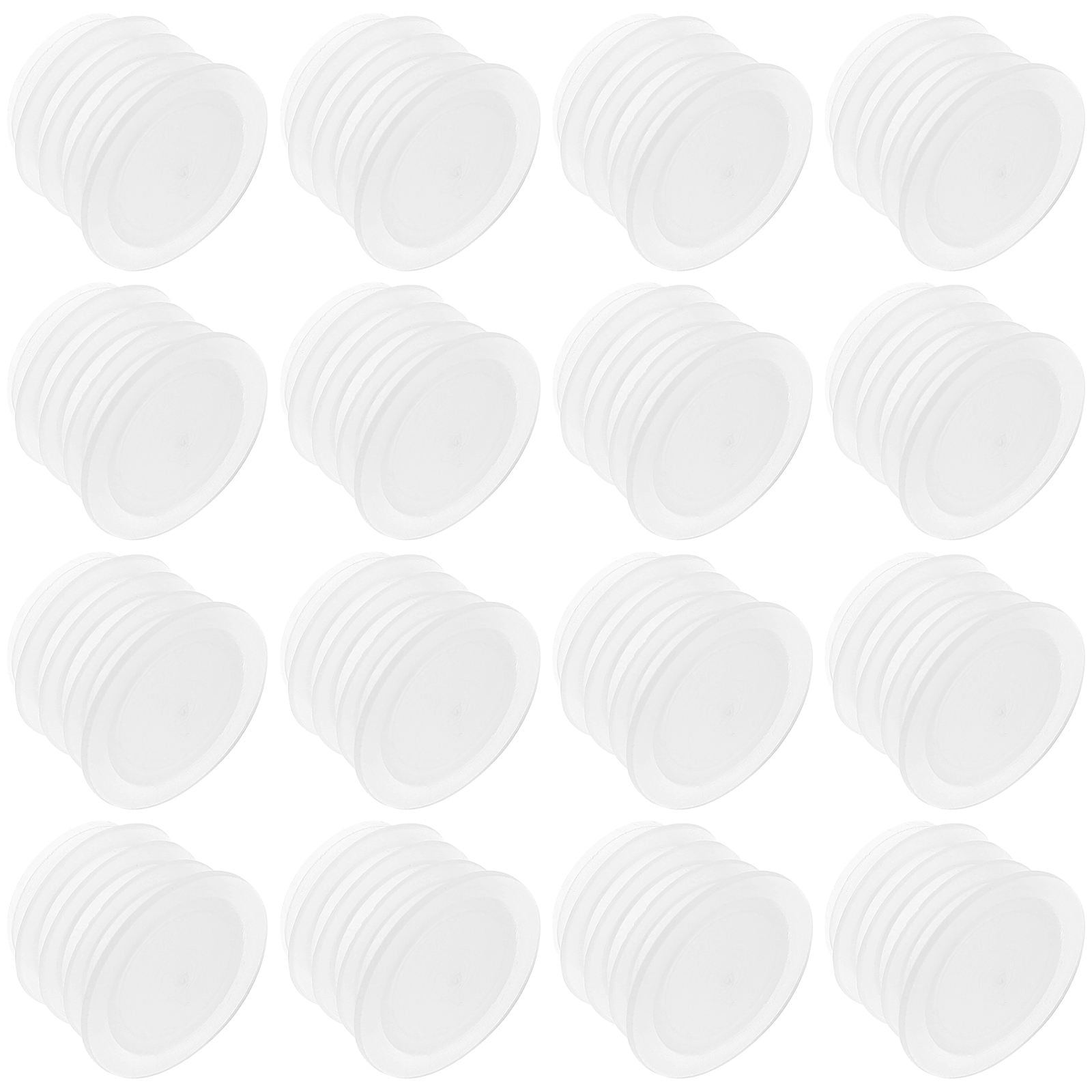 WHAMVOX Worgeous 100pcs End Stoppers Replacement Plug Bottle Caps Round ...