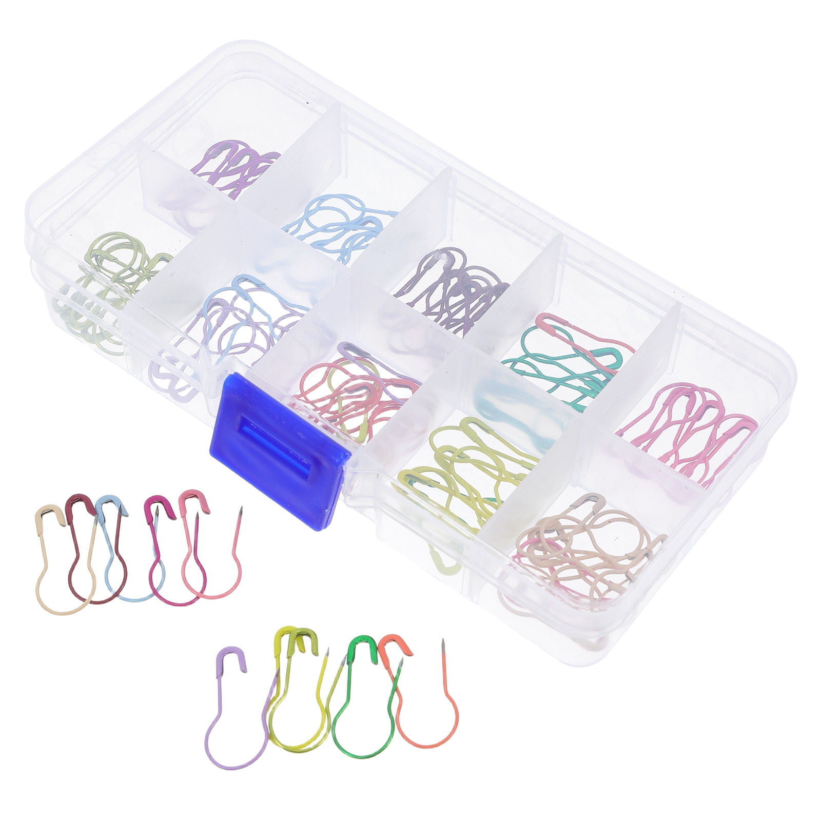 Worgeous 100pcs Metal Gourd Pin Calabash Pin Safety Bulb Pin Bead ...