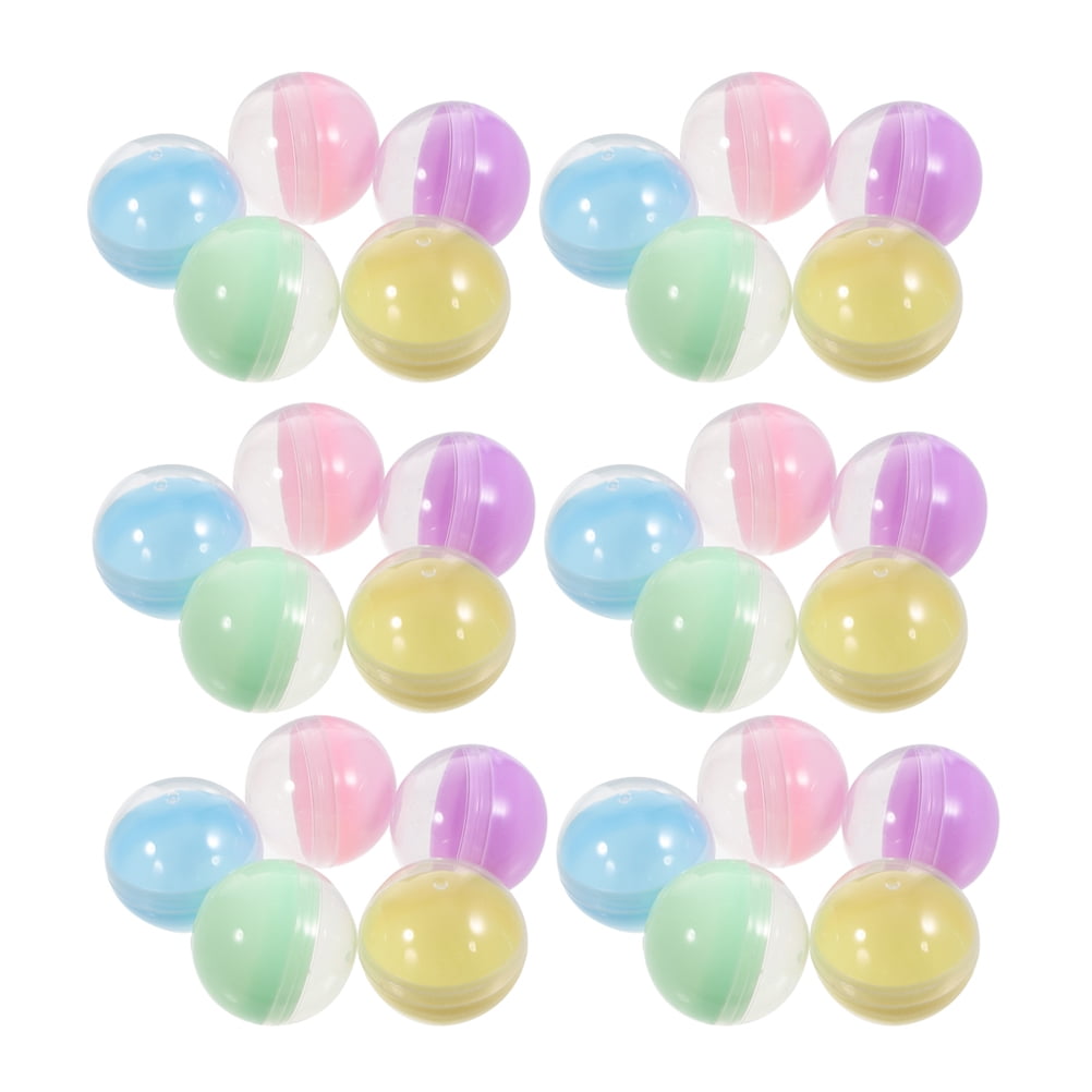 Worgeous 100pcs Vending Machines Fillable Capsules Plastic Capsules ...