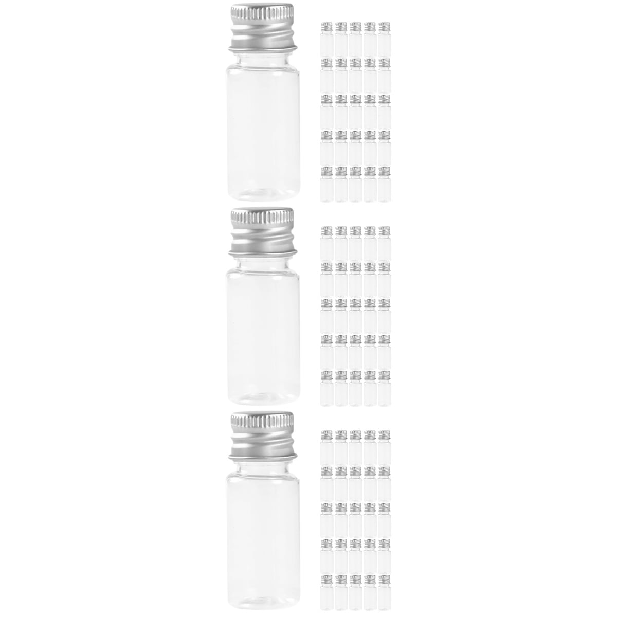 Worgeous 108 pcs Plastic Storage Tubes with Lids Candy Storage Tubes ...