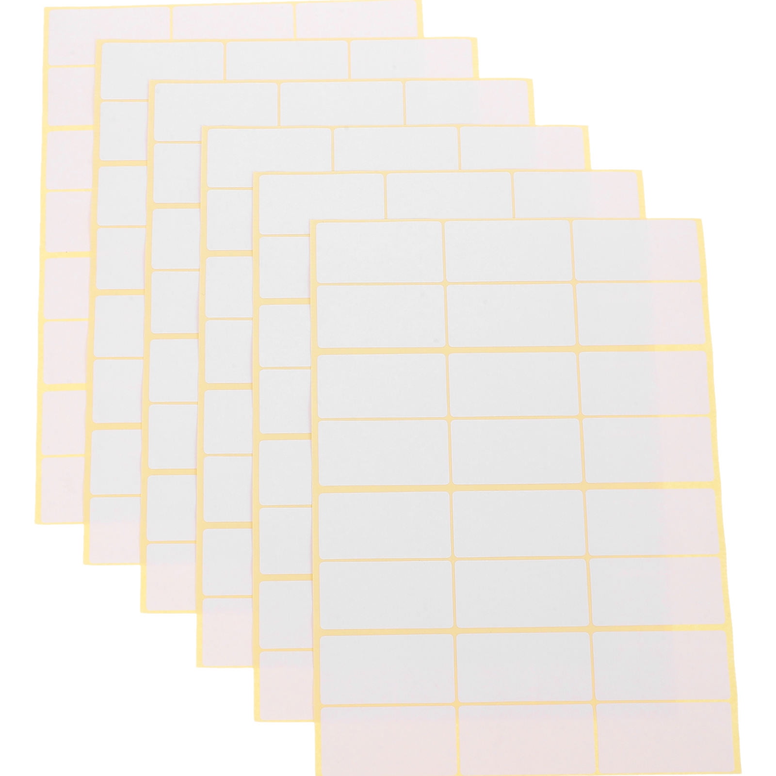 Worgeous 1080pcs Blank Name Stickers Classification Marking Tapes Self ...