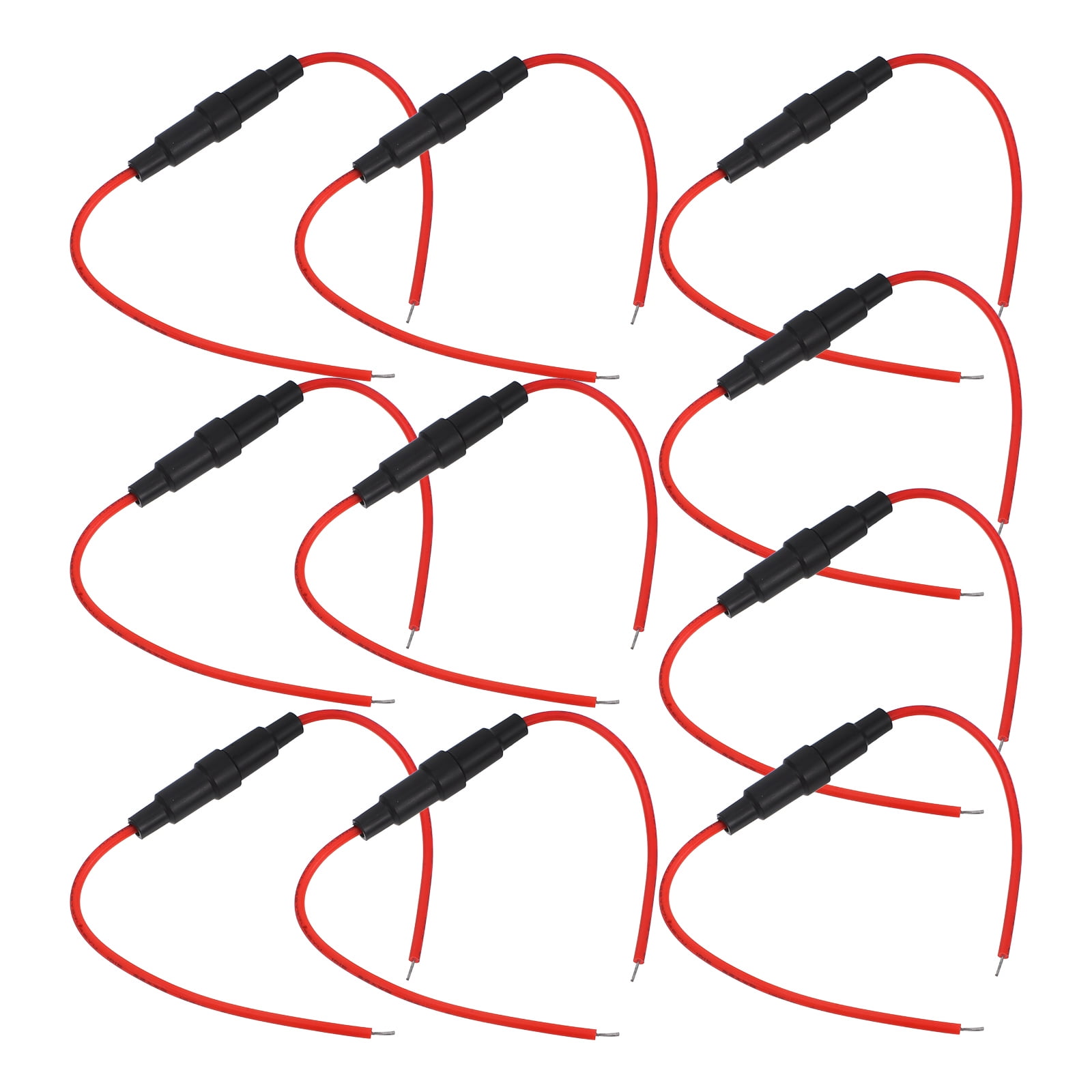 Worgeous 10PCS Truck Fuse Holder Car Fuse Holders Boat Replacement Fuse ...