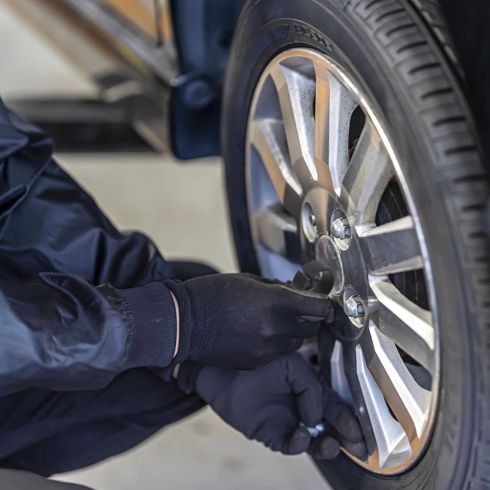 Worgeous 10Pcs Aluminum Positioning Balance Set Wheel Lock Nut Wheel ...