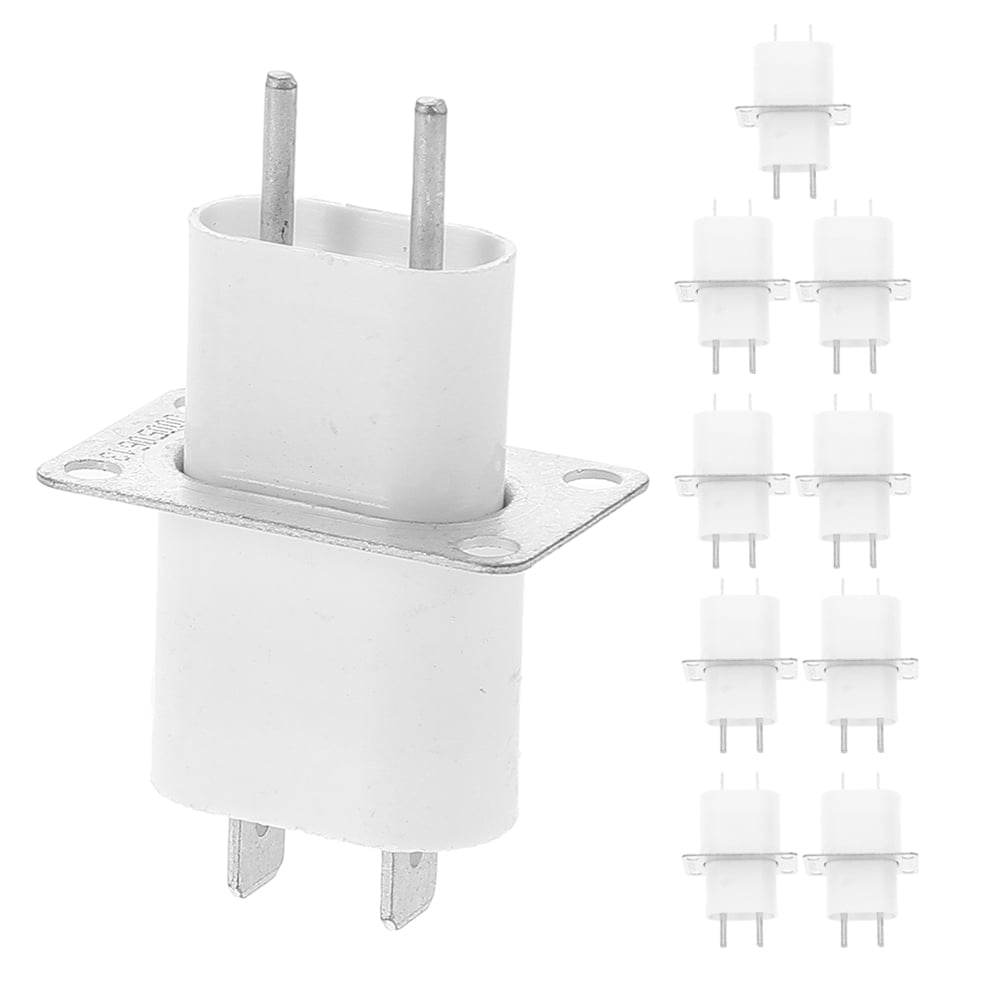 Worgeous 10Pcs Microwave Socket Magnetron Socket Parts Oven Replacement ...