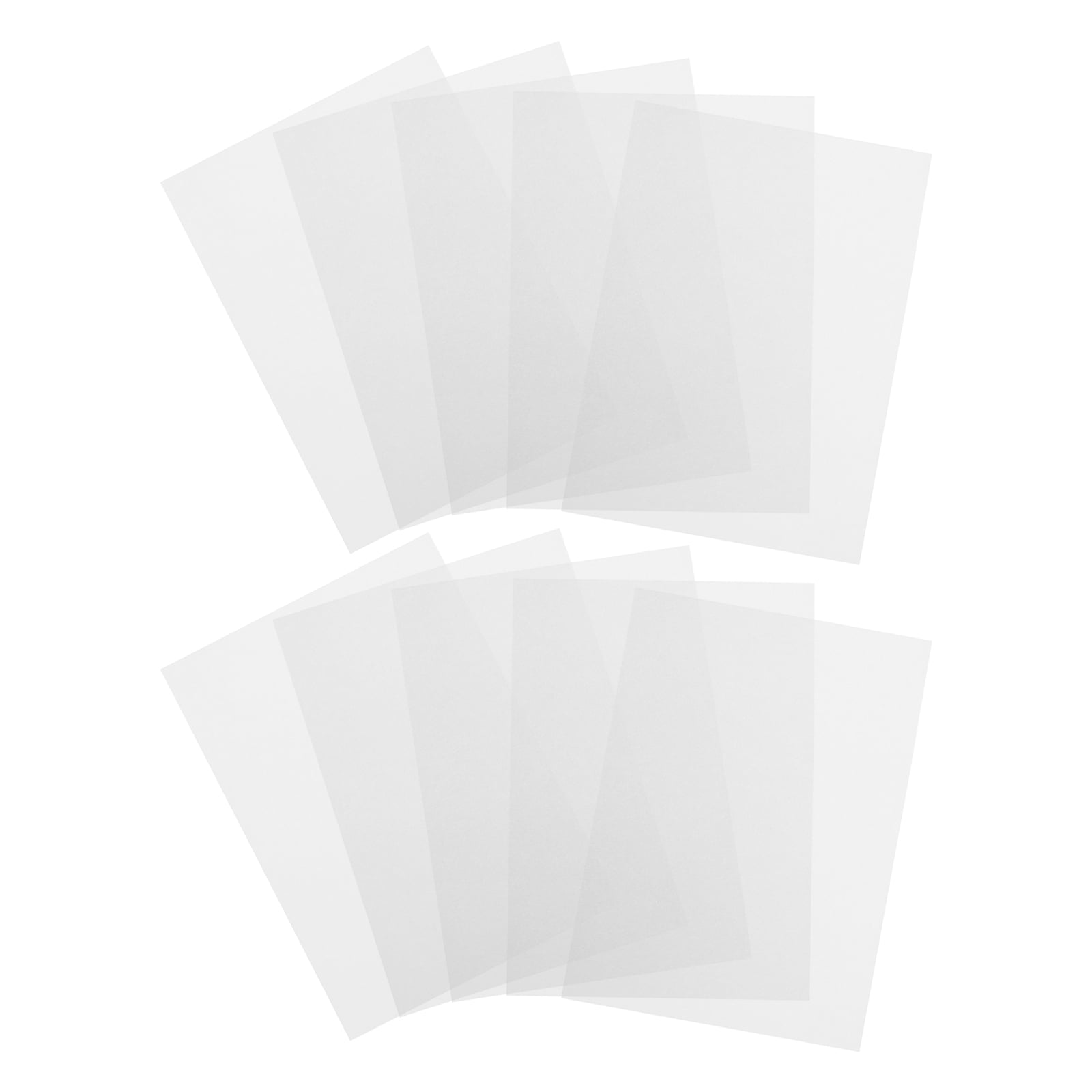 Worgeous 10Pcs Plastic Heat Shrink Sheets for DIY Projects Shrinkable ...