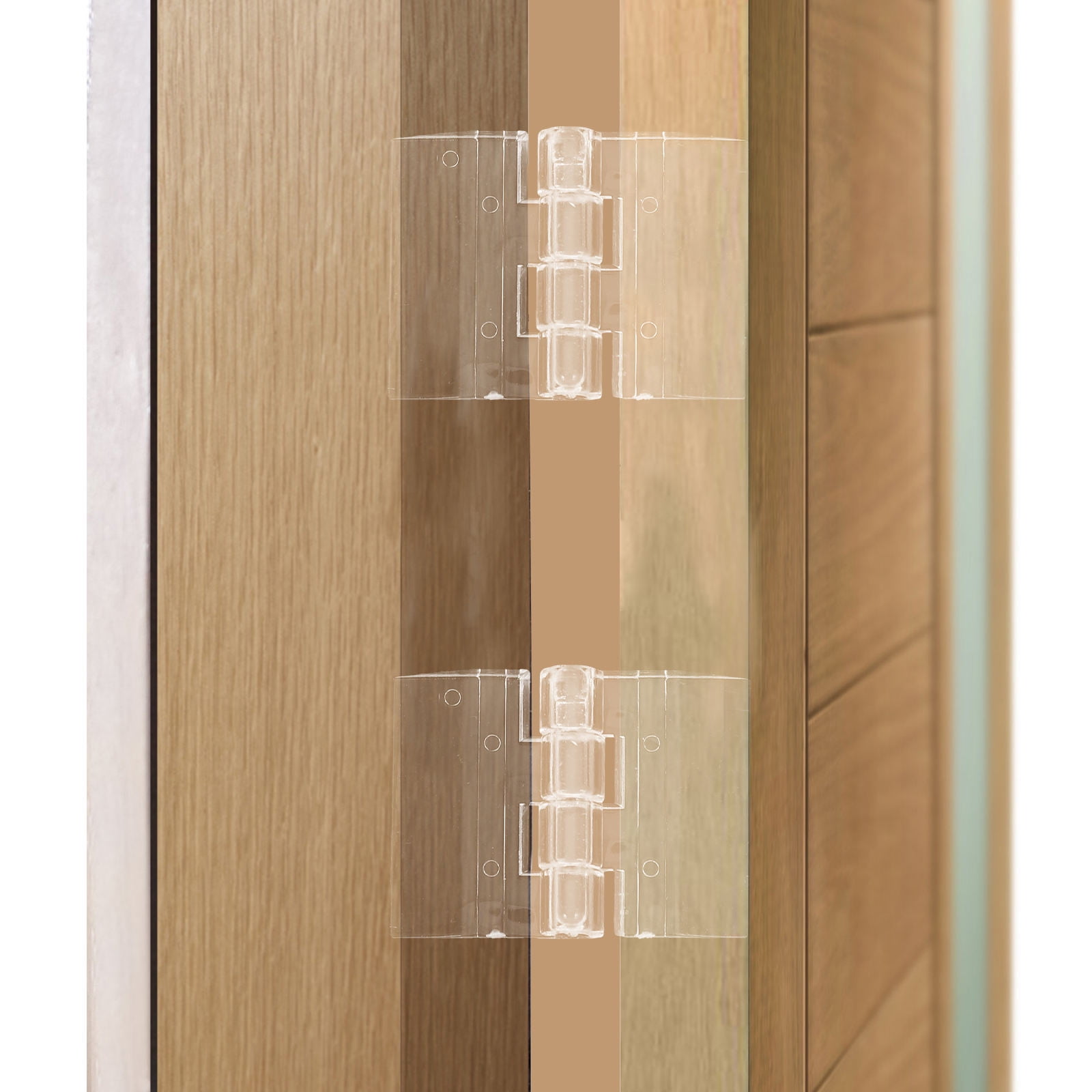 Worgeous 10Pcs Transparent Hinge for Kitchen Cabinet Hinge Furniture ...