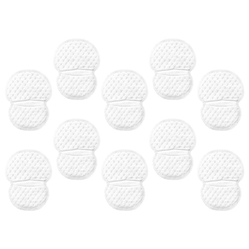 Worgeous 10Pcs Underarm Sweat Pad for Clothes in Hot Summer 4.8x3.8in ...