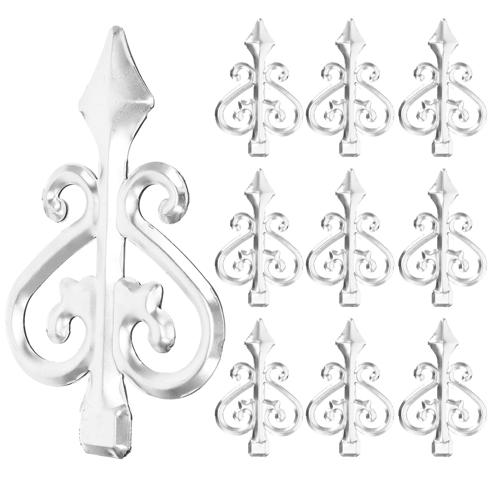 Worgeous 10Pcs for Fence Practical Fence Finials Decorations Protection ...