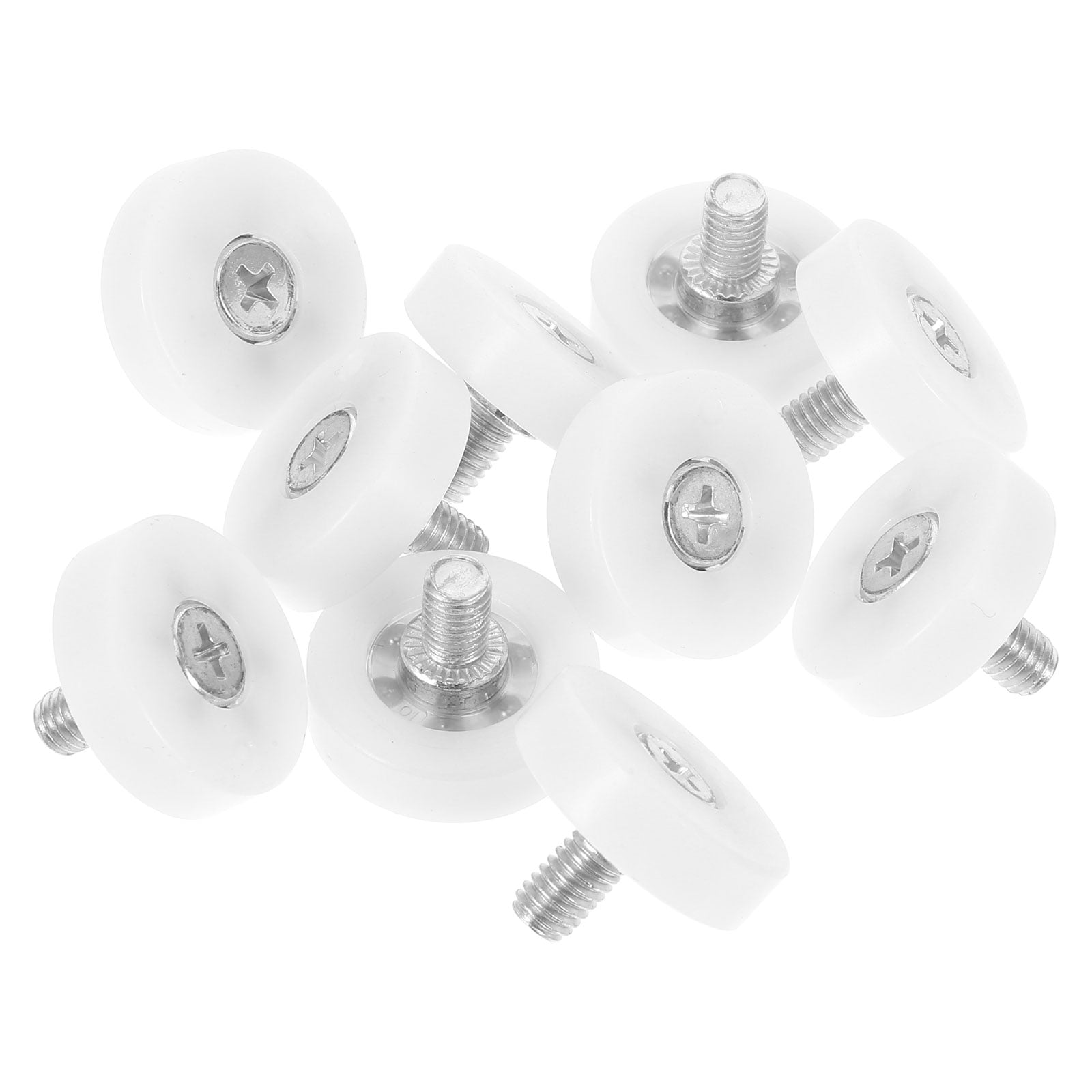 Worgeous 10pcs Cabinet Slide Pulley 25mm Bearing Pulley Drawer Roller ...