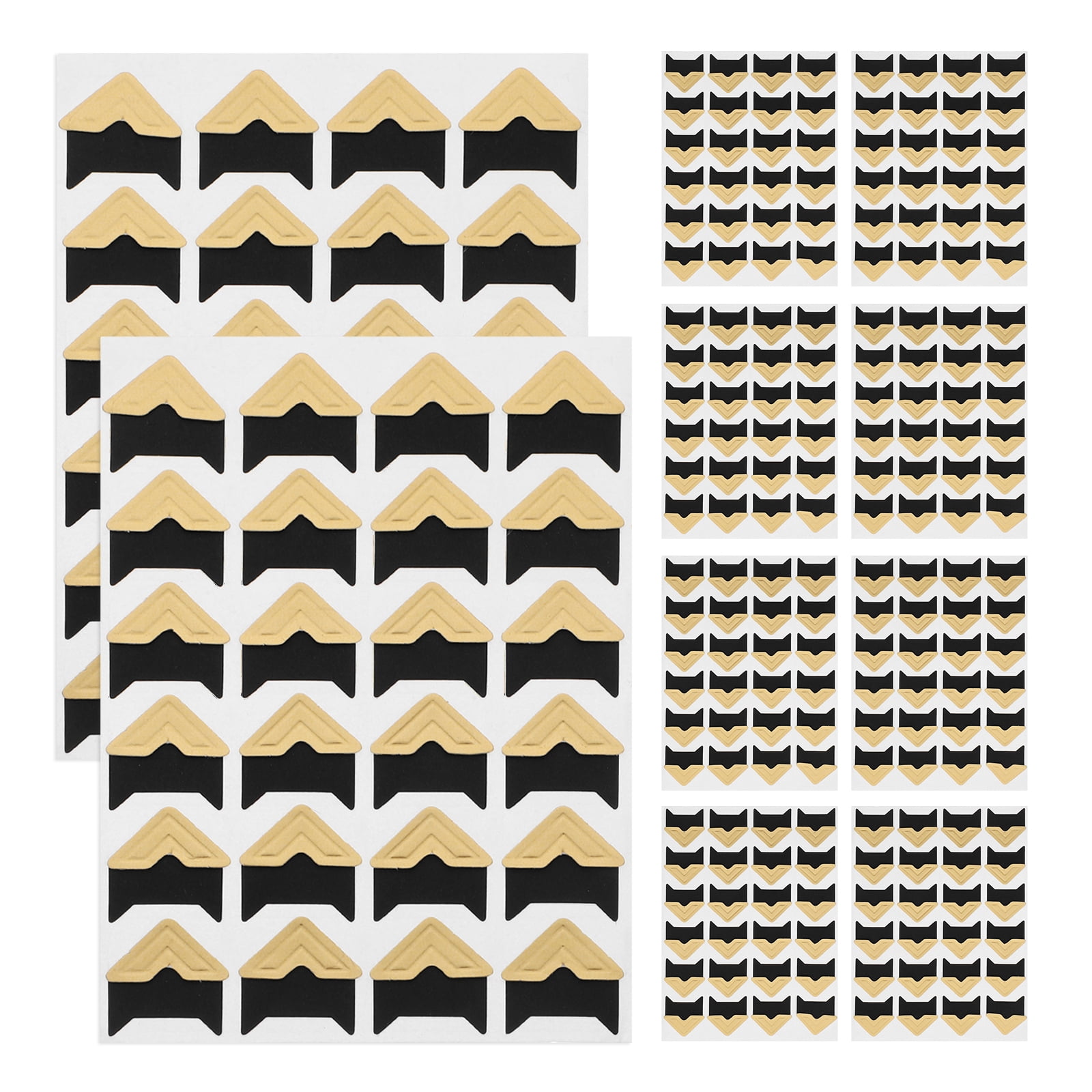 Worgeous 10pcs Clear Self Adhesive Photo Corners Photo Mounting Corner ...