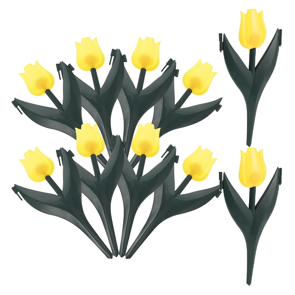 Worgeous 10pcs Garden Edging Border Tulip Garden Fence Decorative ... Worgeous 10pcs Garden Edging Border Tulip Garden Fence Decorative ...