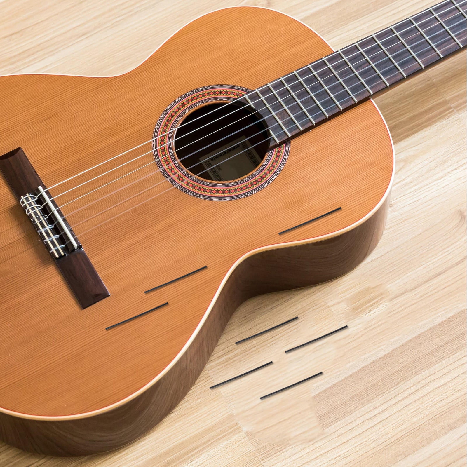 Worgeous Black ABS Guitar Fingerboard Side Dot Markers for Accurate ...