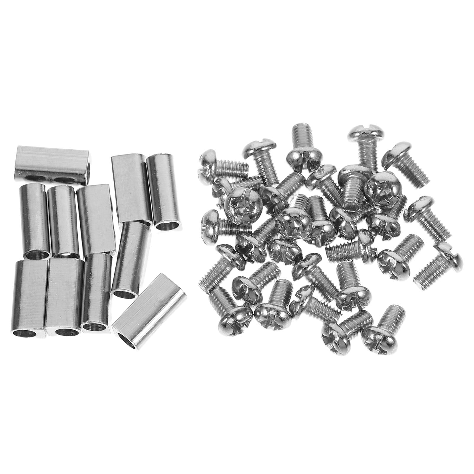 Worgeous 10pcs Heavy Duty Iron Cable Wire Rope Clip Adjustable Clamp ...