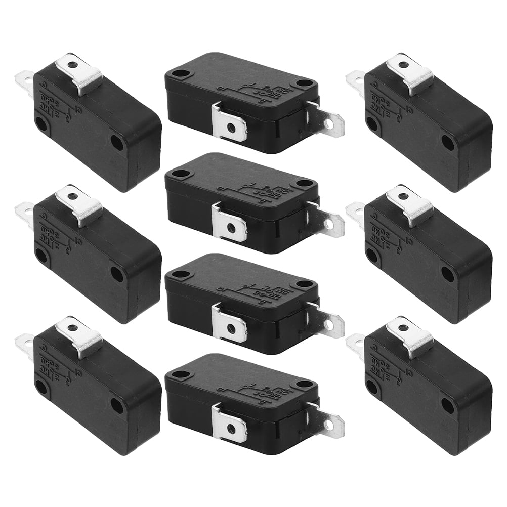 Worgeous 10pcs High Power Micro Limit Switch For Microwave Oven Door ...