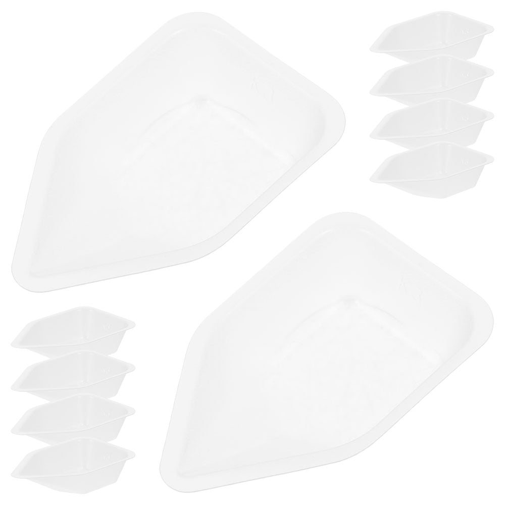 WHAMVOX Transparent Plastic Weighing Dishes for Laboratory Use ...