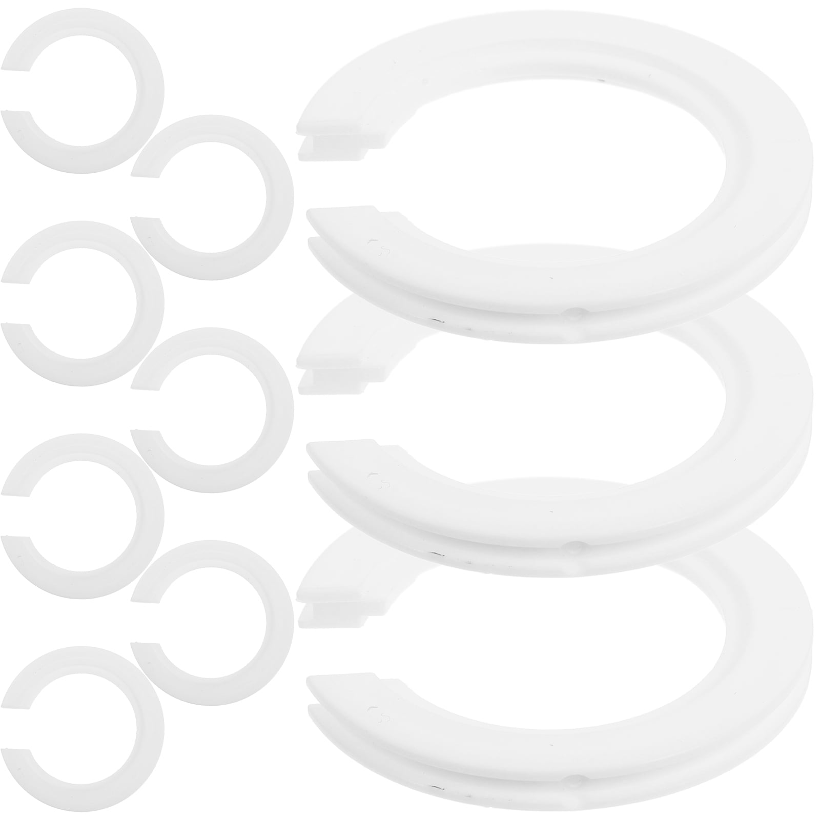 Worgeous 10pcs Lamp Shade Holder Ring E27 To E14 Lamp Socket Adapter ...