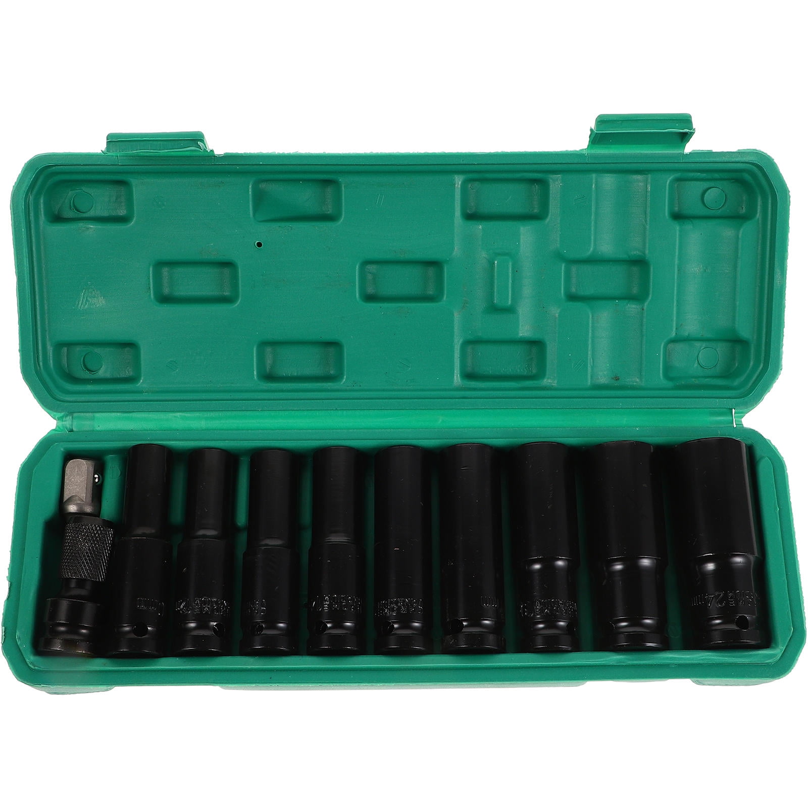 Worgeous 10pcs Lug Nut Extractor Set Bolt Nut 8-24mm Remover Socket ...