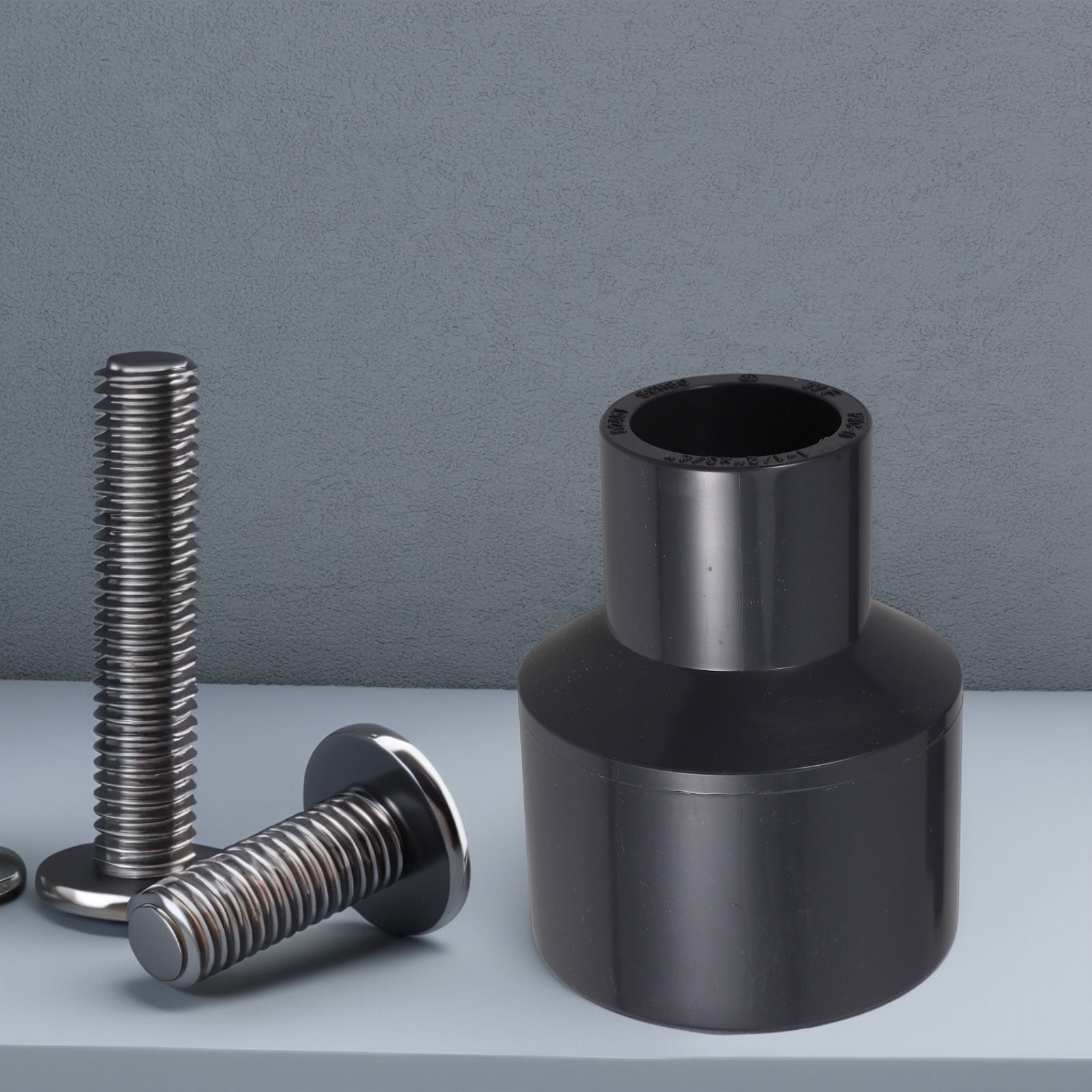 Worgeous 10pcs PVC Pipe Reducer Chemical Pipe Connector Easy to Install ...