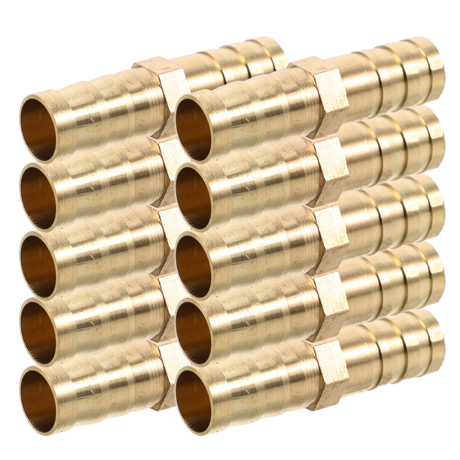 Worgeous 10pcs Practical Copper Gas Hose Connectors Portable Grill Gas ...