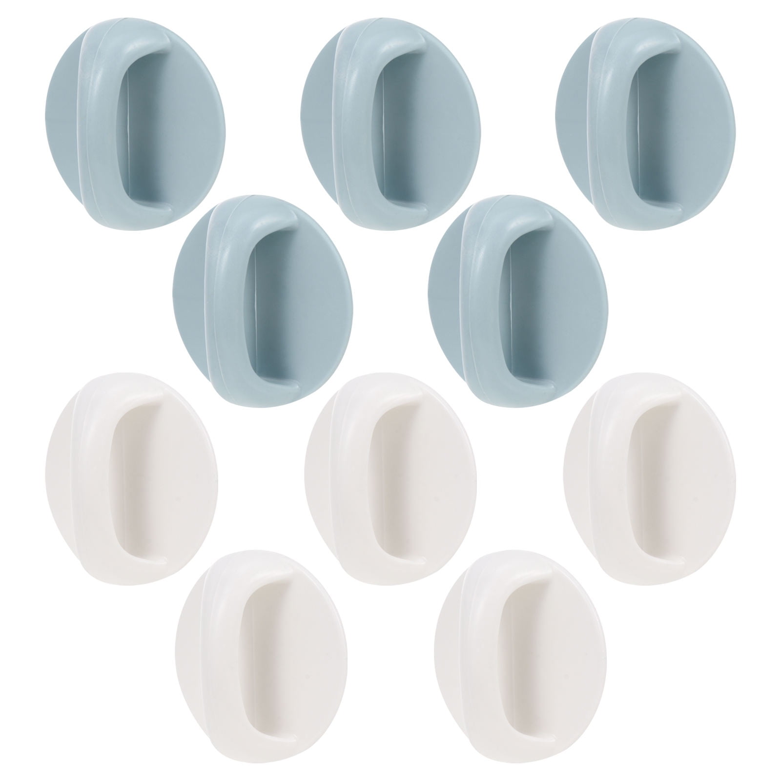 Worgeous 10pcs Self-adhesive Door Handles Blue for Fridges and ...